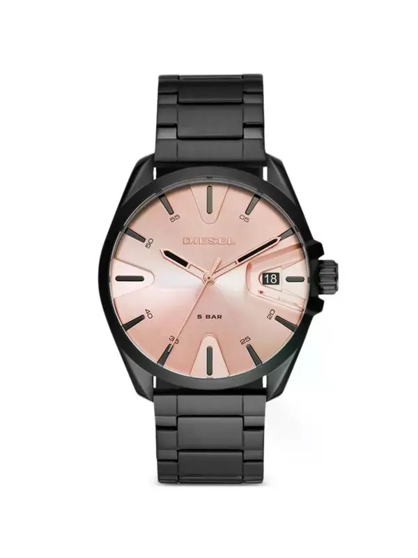DIESEL® 45mm Bracelet Strap Watch - Pink