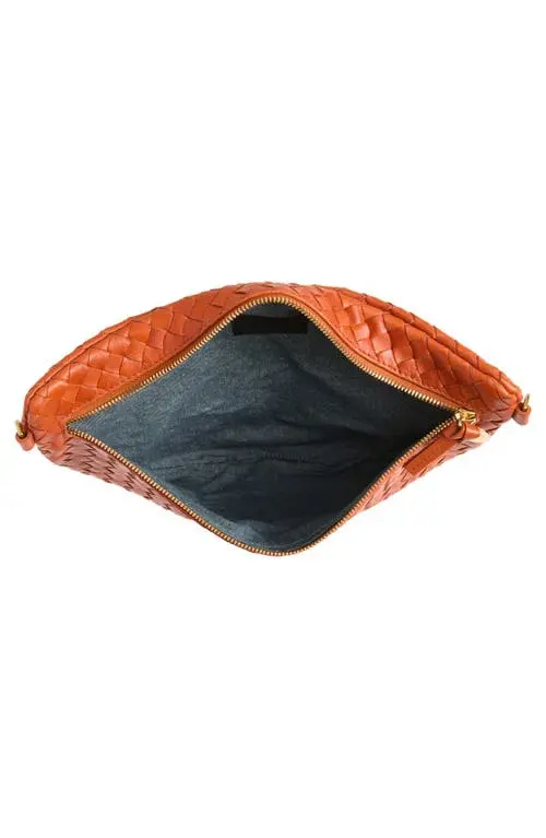 Clare V. Medium Grande Woven Leather Belt Bag - Saltillo