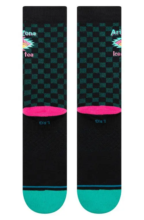 Stance Iced To See You Combed Cotton Blend Crew Socks