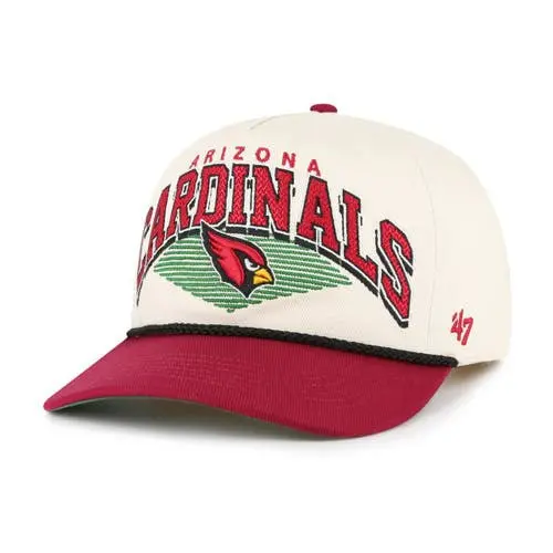 '47 Arizona Cardinals Pomona Rope Hitch Adjustable Cap - Cream