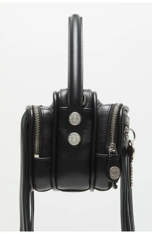 Acne Studios Camero Kit Fringe Leather Handbag