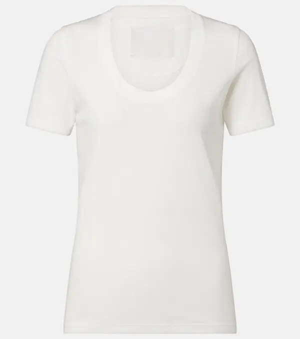 Phoebe Philo Cotton Jersey T-shirt - White