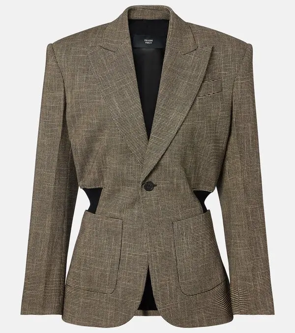 Phoebe Philo Single-breasted Blazer - Brown