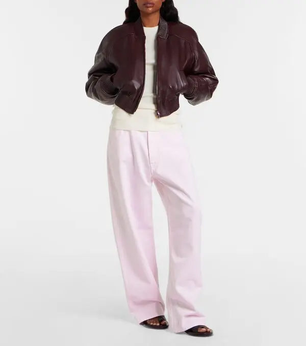 Phoebe Philo Low-rise Wide-leg Jeans