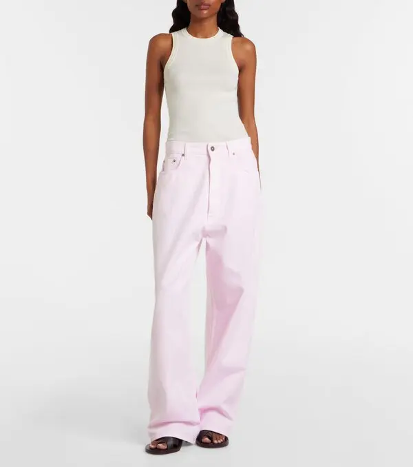 Phoebe Philo Low-rise Wide-leg Jeans
