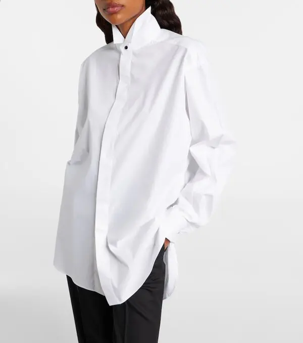 Phoebe Philo Oversized Cotton-blend Shirt