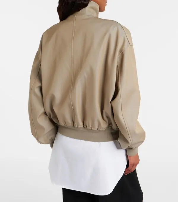 Phoebe Philo Harrington Cotton Twill Bomber Jacket