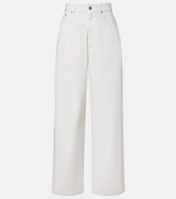 Phoebe Philo Wide-leg Jeans - White