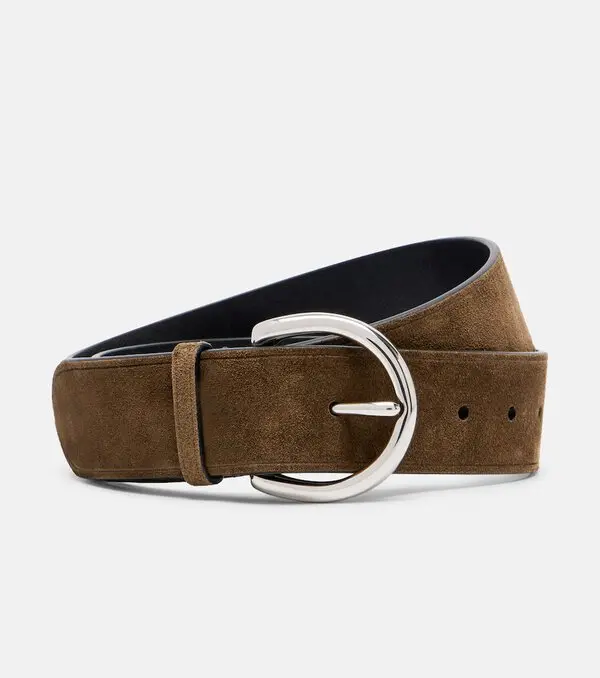 Phoebe Philo Suede Leather Belt - Brown