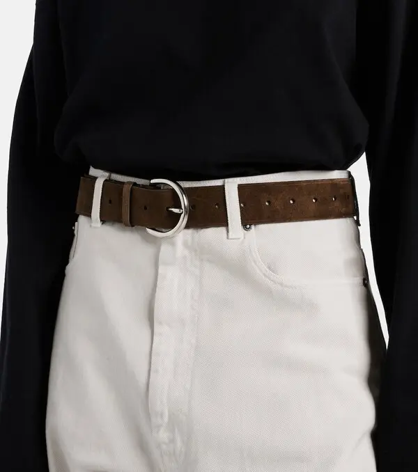 Phoebe Philo Suede Leather Belt