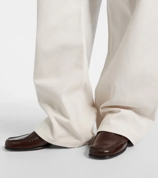 Phoebe Philo Leather Loafers