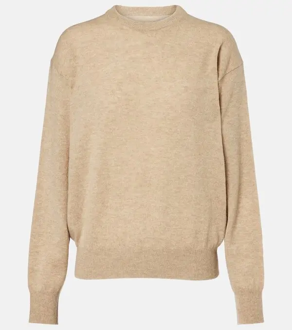 Phoebe Philo Wool And Cashmere Sweater - Beige