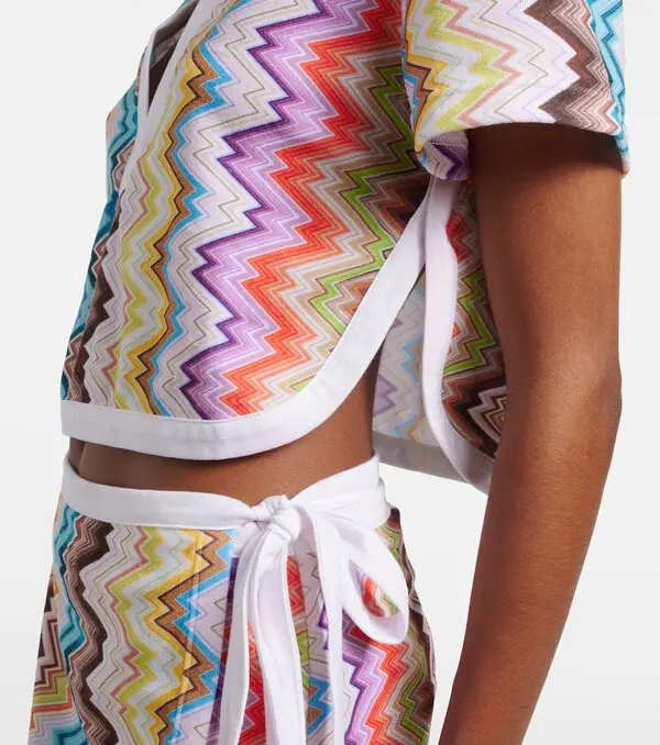 Missoni Zigzag Crop Top