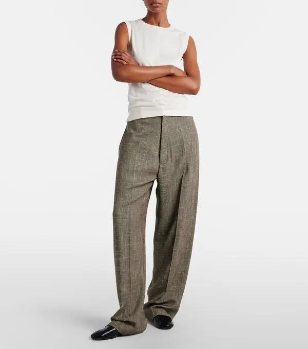Phoebe Philo Low-rise Wide-leg Pants