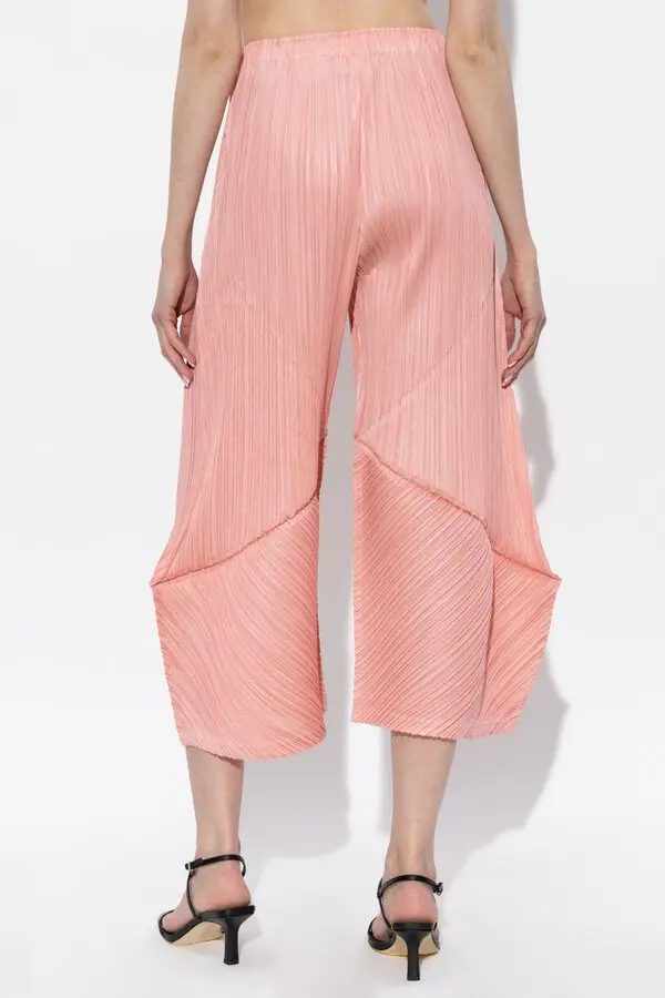 Issey Miyake Pleated Trousers - Pink