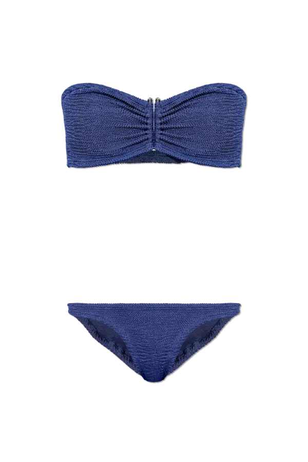 PARAMIDONNA Two-piece Swimsuit "frida - Navy Blue