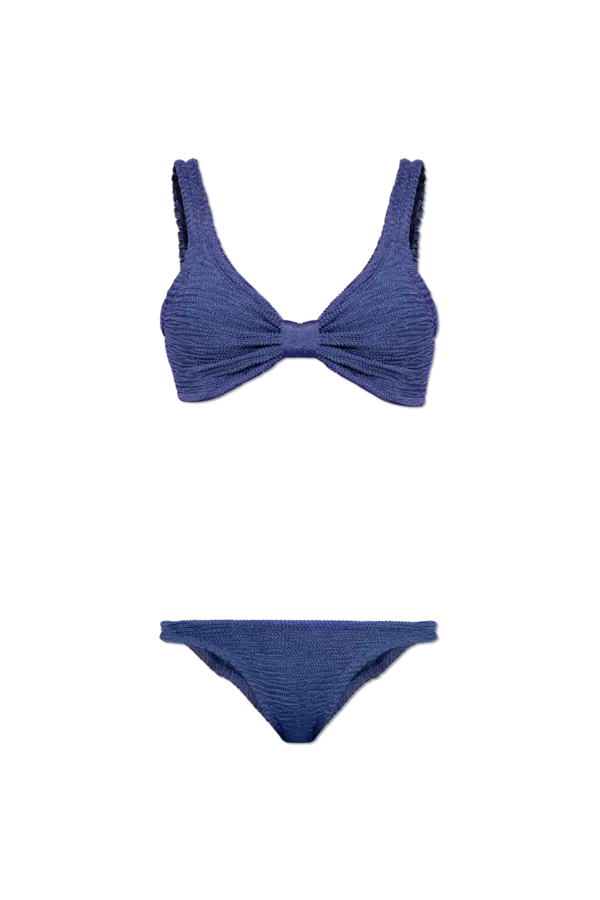 PARAMIDONNA Two-piece Swimsuit "salma - Navy Blue