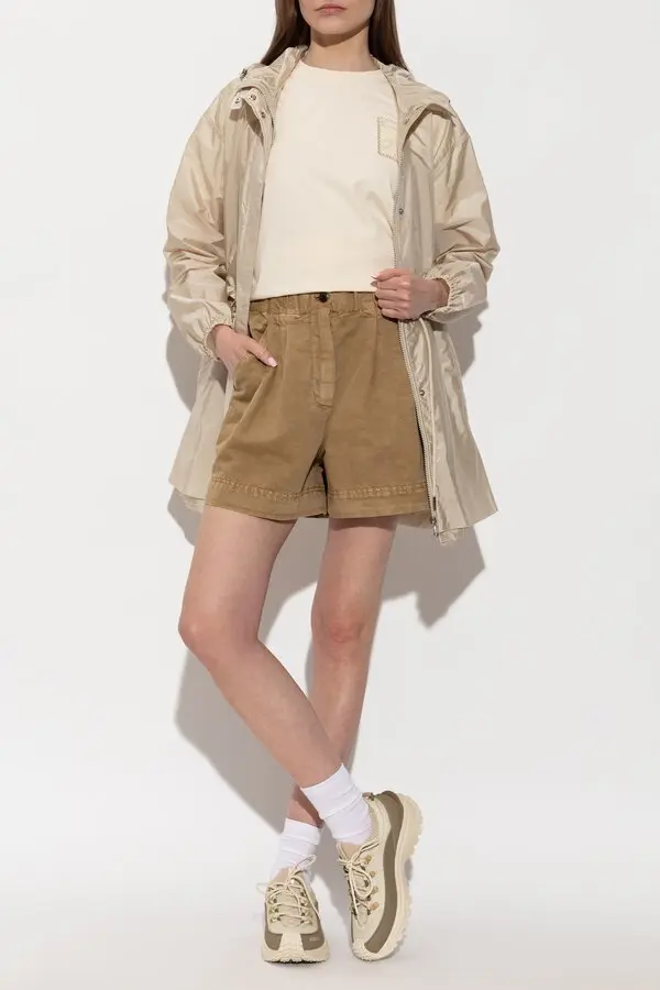 Moncler Day-namic Shorts - Brown