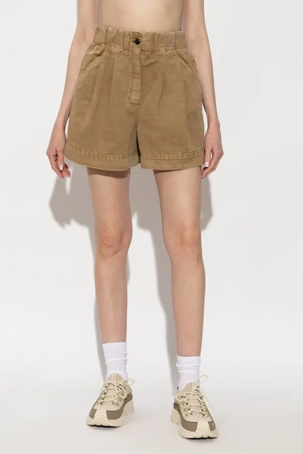 Moncler Day-namic Shorts - Brown
