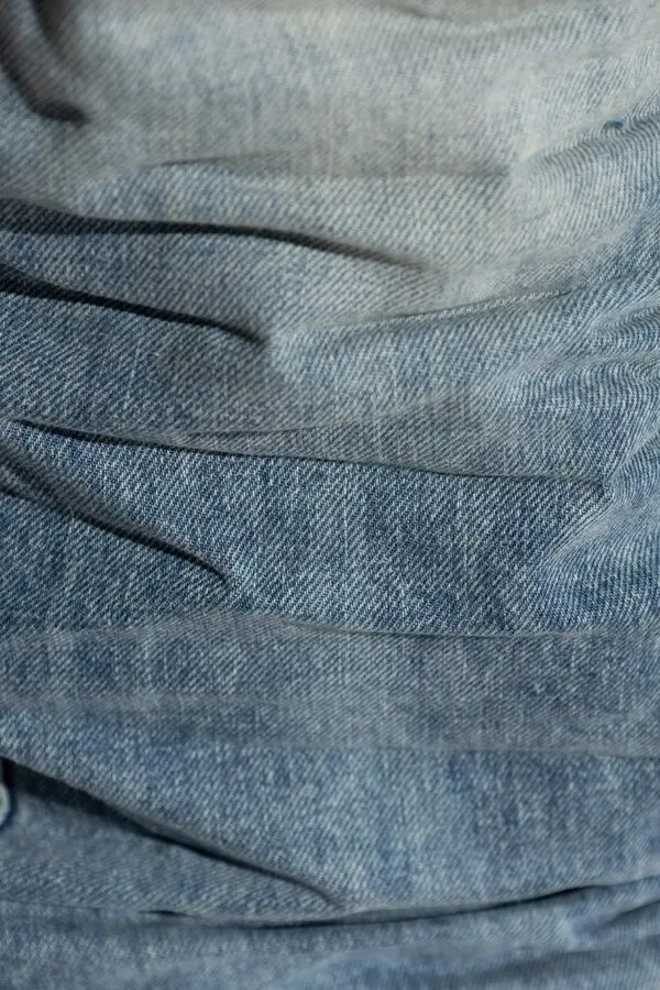 PDF Wrinkled-effect Bootcut Jeans