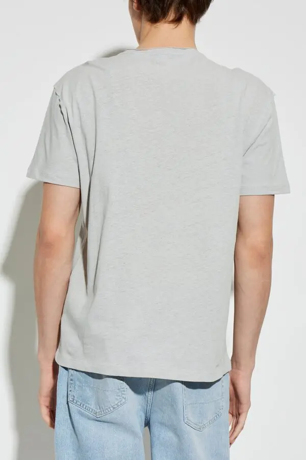 ALLSAINTS T-shirt 'flax - Grey