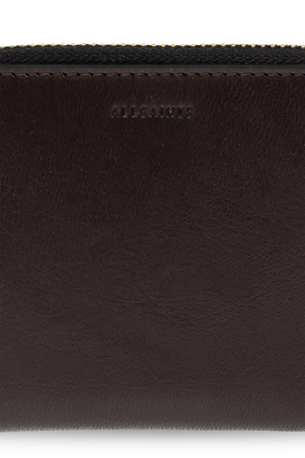 ALLSAINTS Leather Wallet `lena - Brown