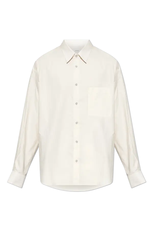 LEMAIRE Shirt With Pocket - Cream