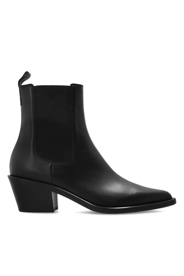 GIANVITO ROSSI Wylie' Heeled Ankle Boots - Black