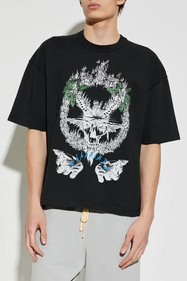 ALLSAINTS T-shirt "palm Ripper - Black