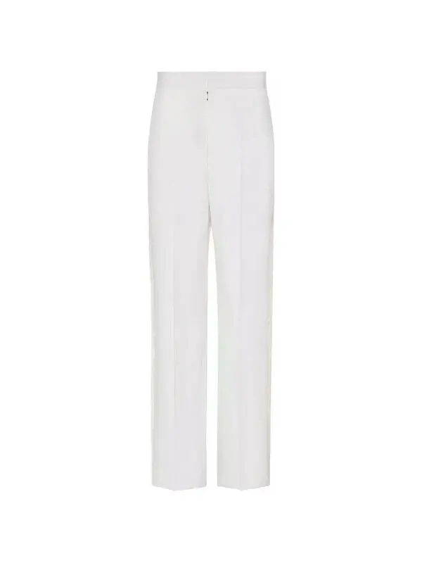 MAISON MARGIELA Pressed-seams Trousers - White