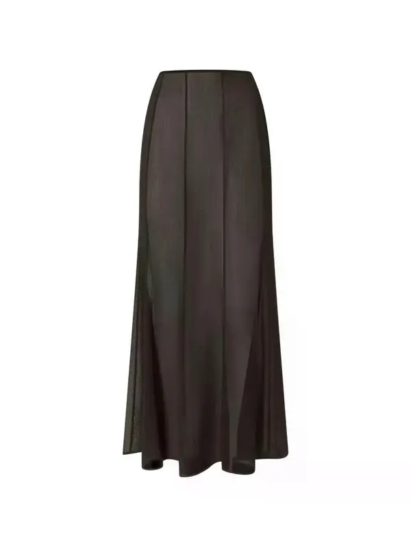 Pinko Bardi Panelled Skirt - Brown