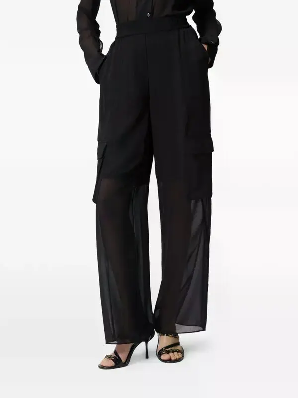 Pinko Casteggio Cargo Trousers - Black
