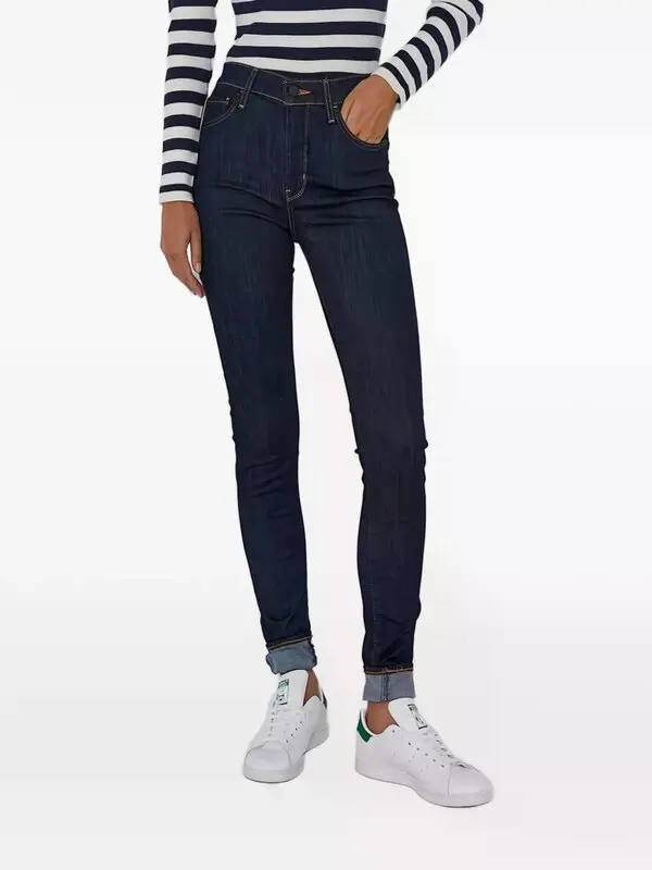 LEVI'S Five-pocket High-rise Jeans - Blue