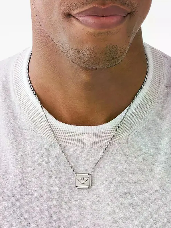 Emporio Armani Logo-pendant Necklace