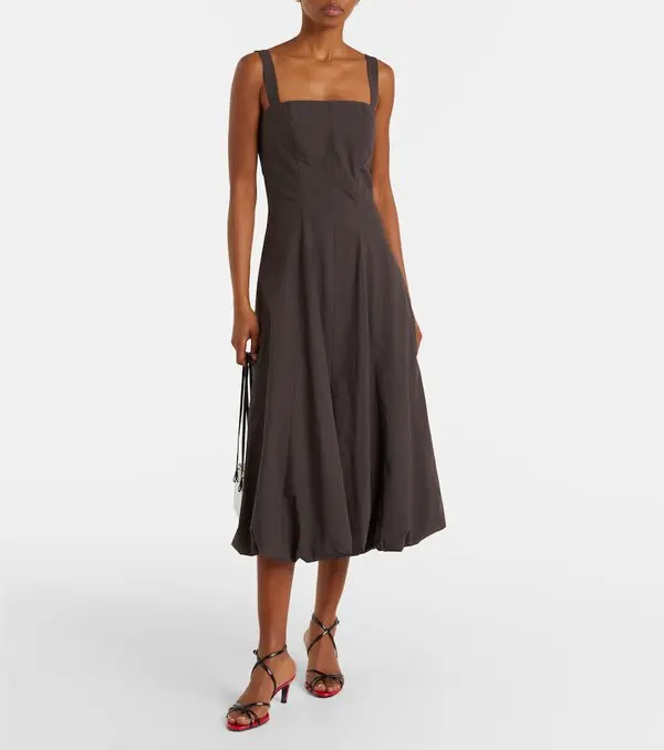 Proenza Schouler White Label Ella Cotton Midi Dress
