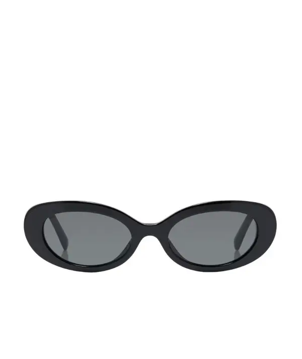 Dolce & Gabbana Devotion Oval Sunglasses - Black