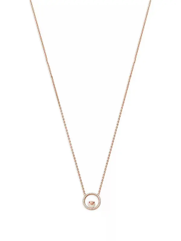 Emporio Armani Circle-pendant Necklace - Gold