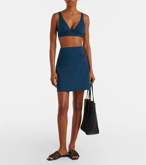 ERES Maritime Miniskirt - Blue