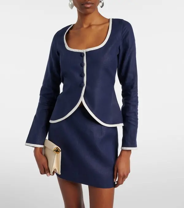 Faithfull The Brand Molly Linen Blazer