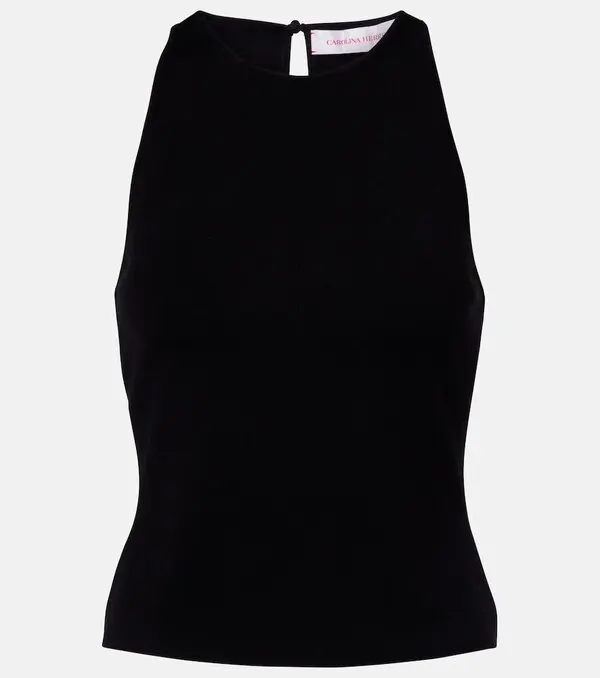 Carolina Herrera Knitted Top - Black