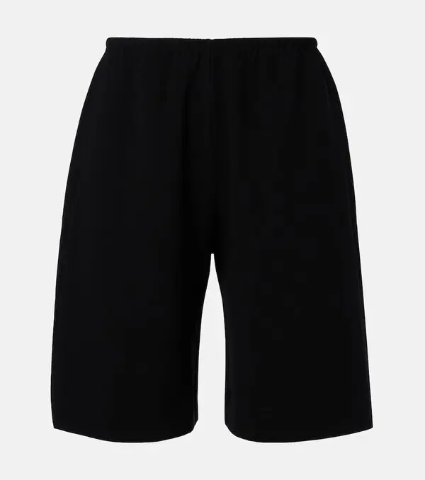 LESET Arielle Crêpe Shorts - Black