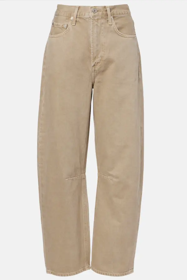 Citizens Of Humanity Miro Barrel-leg Jeans - Beige