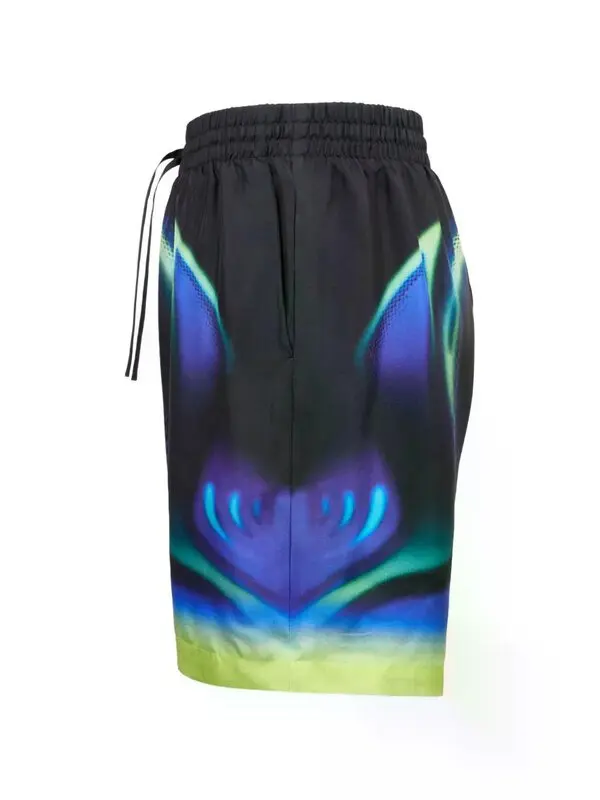 Casablanca Printed Drawstring Shorts