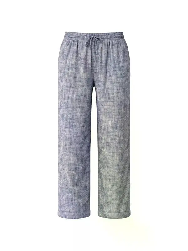 Officine Générale Wilma Drawstring-waist Trousers - Blue