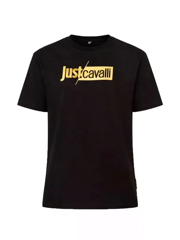 Just Cavalli Logo T-shirt - Black