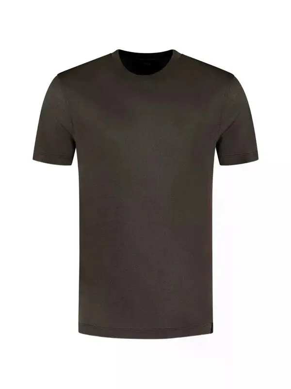 Brioni Round-neck T-shirt - Brown
