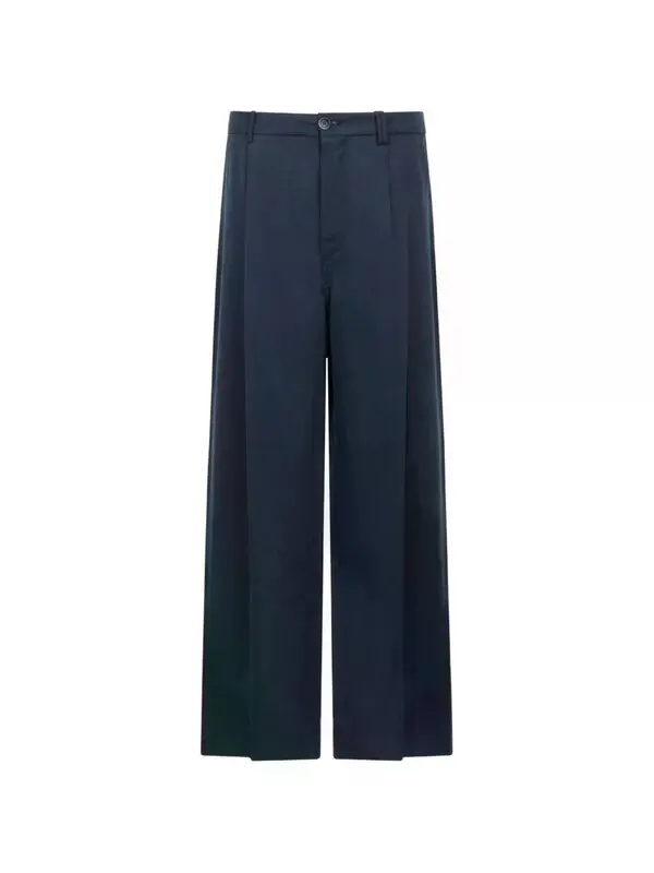 Marni Pleated Pocket Trousers - Blue