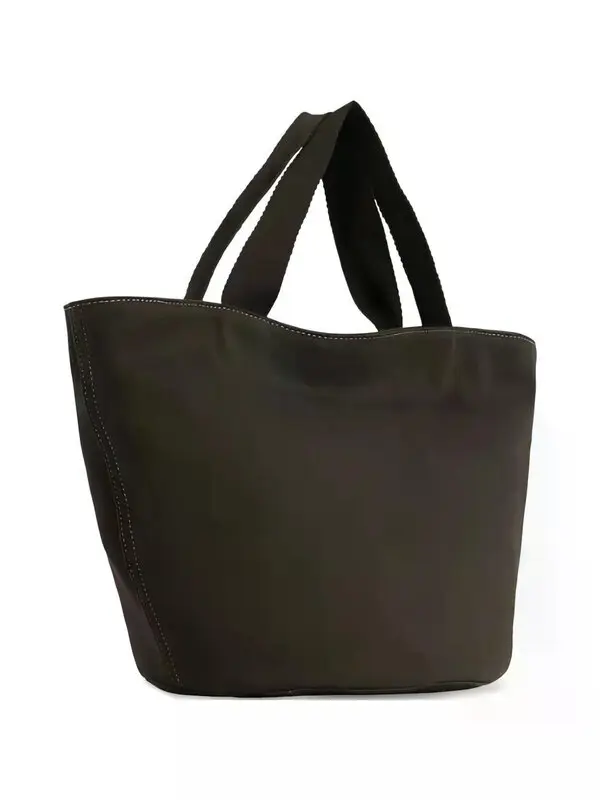 THE ROW Contrast-stitching Tote Bag - Green