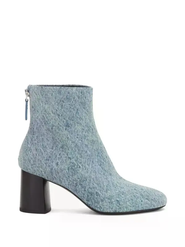 3.1 Phillip Lim Nadia Block Heel Boots - Blue