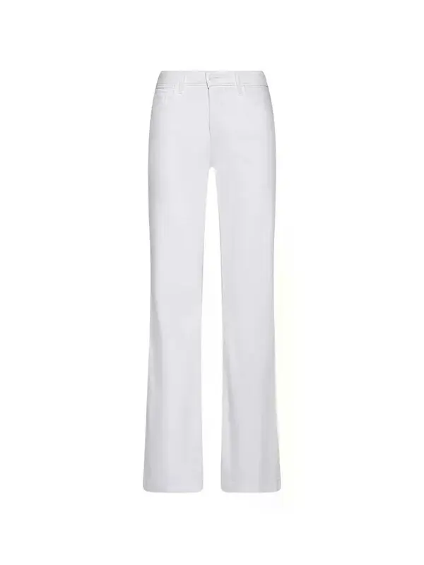 L'Agence Joanne Wide-leg Jeans - White